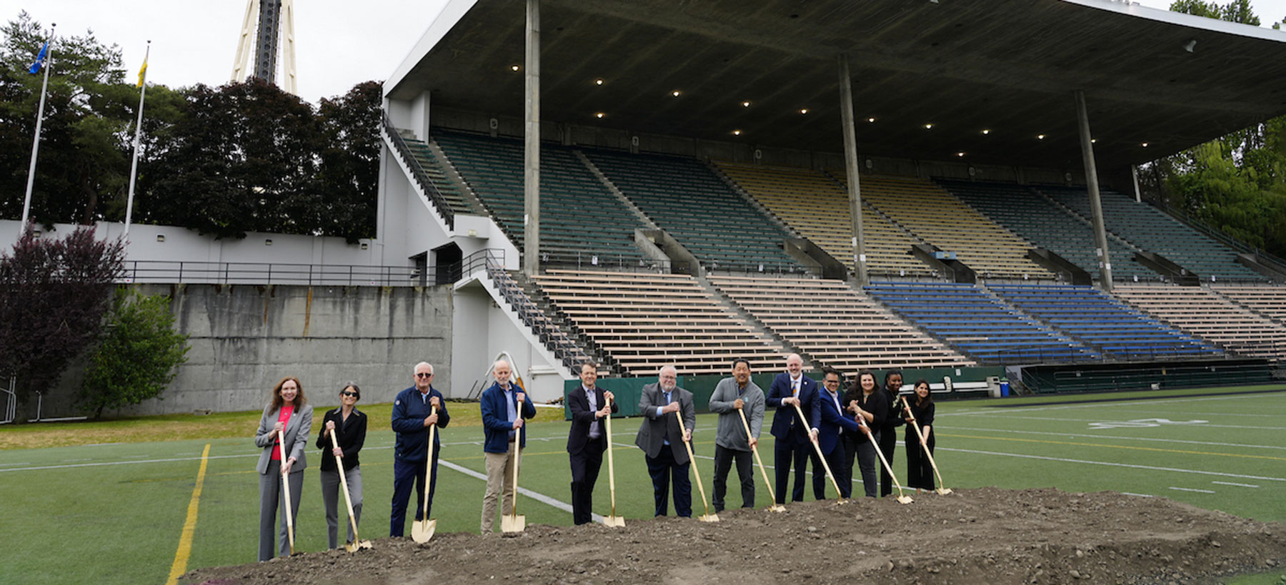 Memorial Stadium Construction